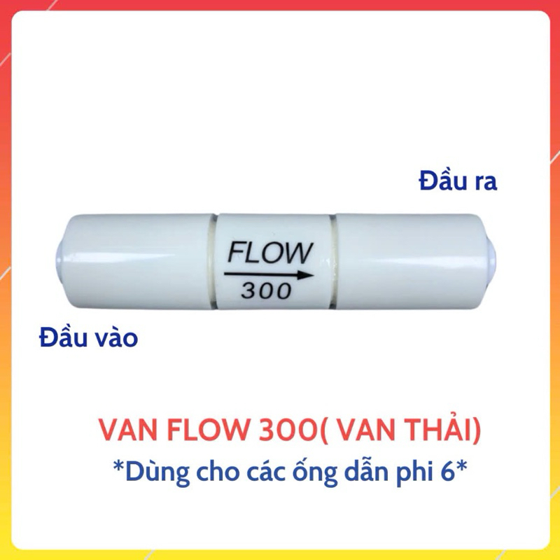 Van Flow 300 Van Thải Cho Máy Lọc Nước RO Giúp Tăng Lượng Nước Tinh ...