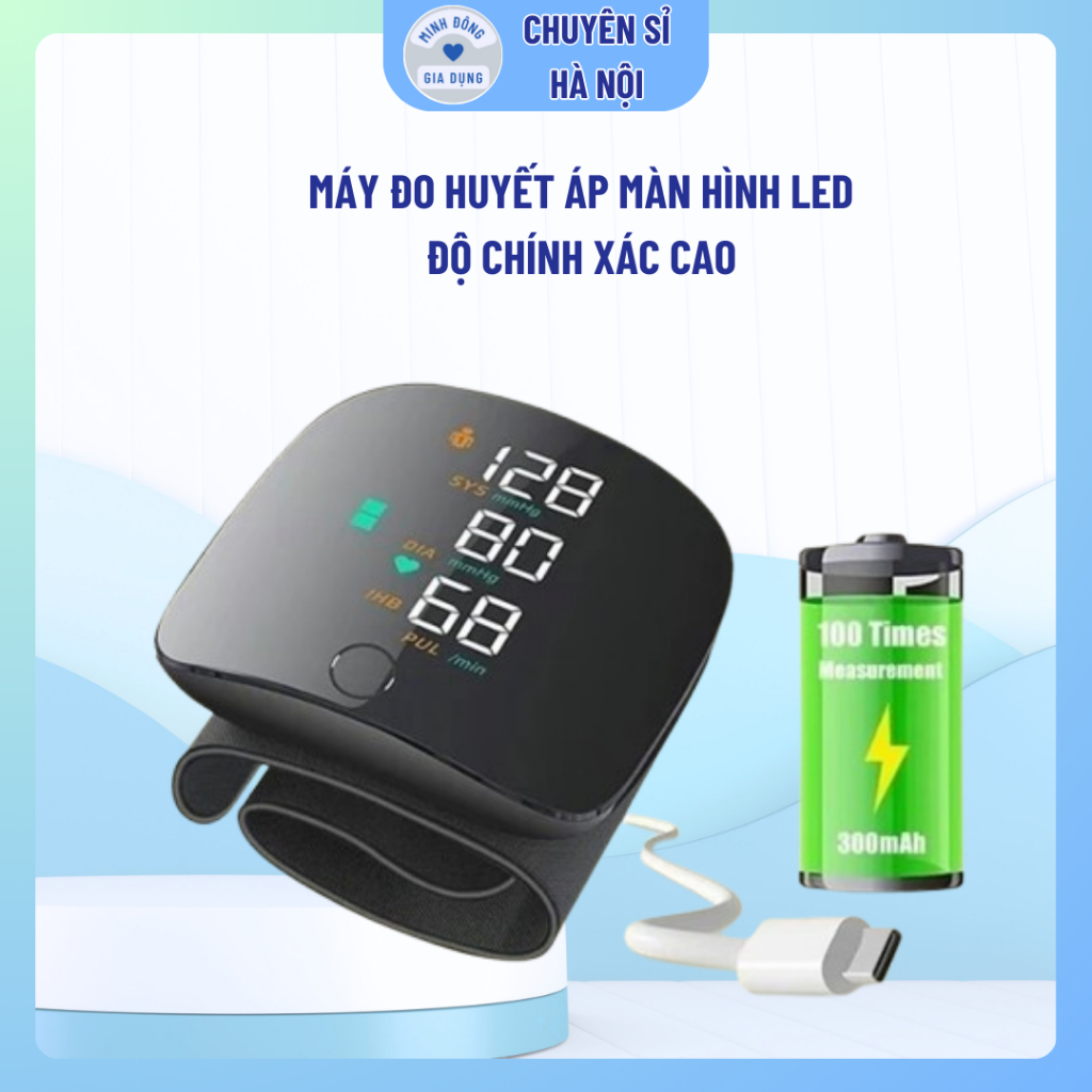 Máy Đo Huyết Áp Màn Hình LED, Thông Báo Kết Quả Bằng Tiếng Việt Thông ...