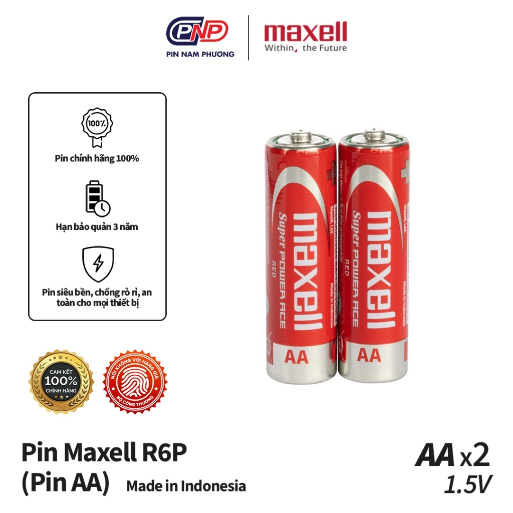 Pin Maxell Super Power R6P (AA) - Hàng Chính Hãng Nhật Bản | Shopee Việt Nam