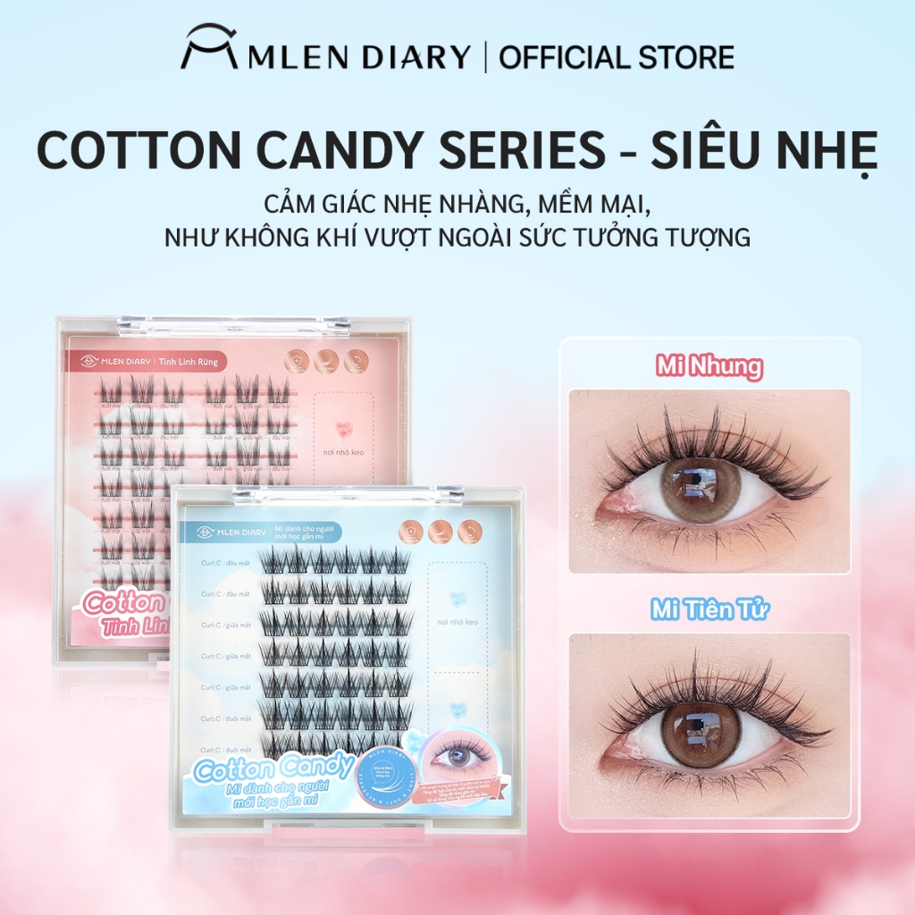 Mi Giả FLASH EYELASH DIY MLEN DIARY CHÍNH HÃNG Dễ Sử Dụng, Tạo Hiệu Ứng ...