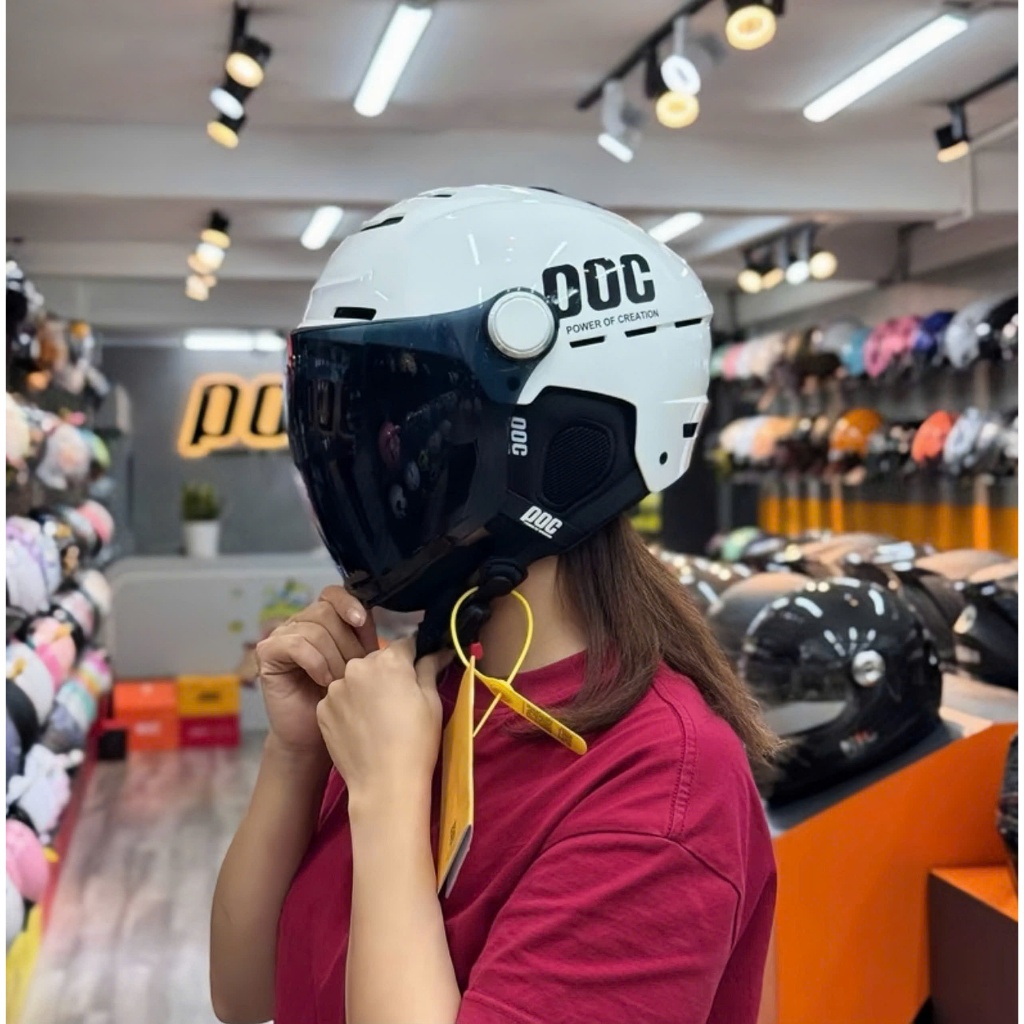 [Hỏa Tốc HCM] Nón Bảo Hiểm Fullface POC P10 Kính Dài Tháo Rời - Chính ...