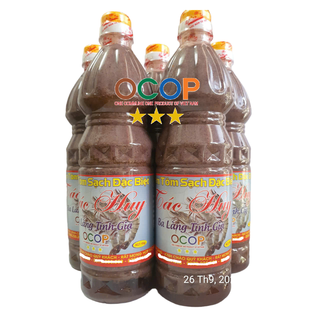 Mắm Tôm Ba Làng Thanh Hóa chai 1kg loại đặc biệt - Đặc Sản Truyền Thống ...