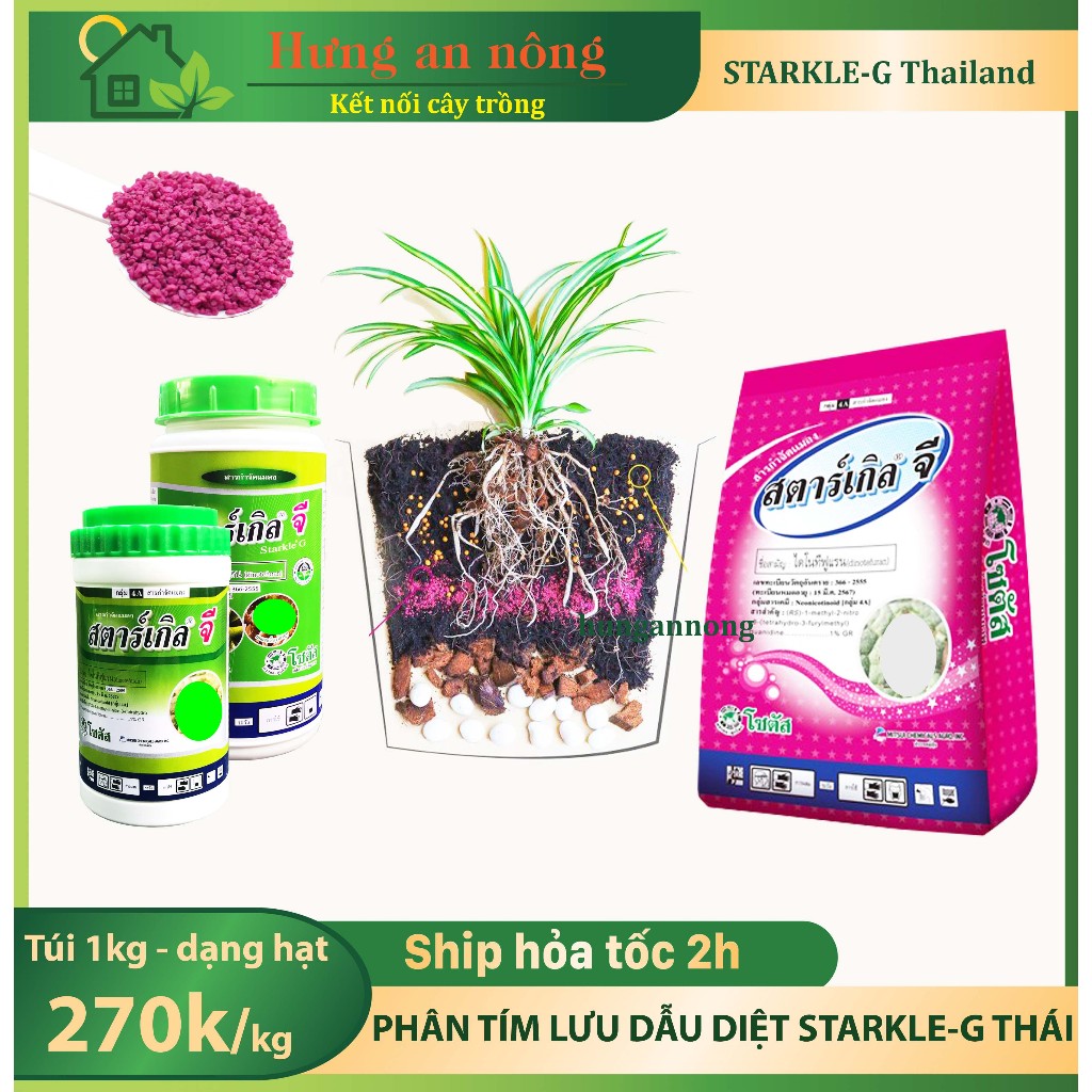 Starkle-G tím lưu dẫn trừ các bọ hàng Thailand ( xem trong mô tả ...