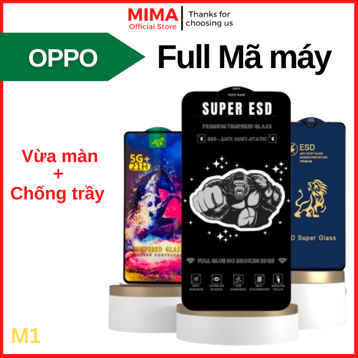 Cường lực Oppo A3 A3x A5 Pro 5G A60 A98 A97 A96 A95 A94 A93 A92 A91 A79 A78 A77s A76 A74 A73 A72 ...