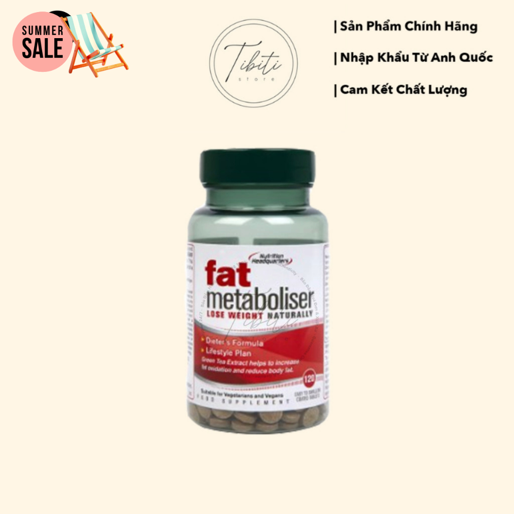 Vitamin Tổng Hợp Đốt Mỡ Giảm Cân Nutrition Headquarters Fat Metaboliser ...