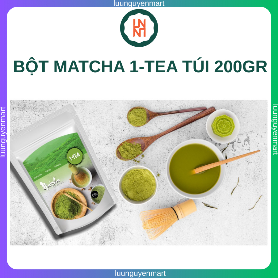 BỘT TRÀ XANH 1-TEA MATCHA / ONEFOOD MATCHA TÚI 200GR | Shopee Việt Nam