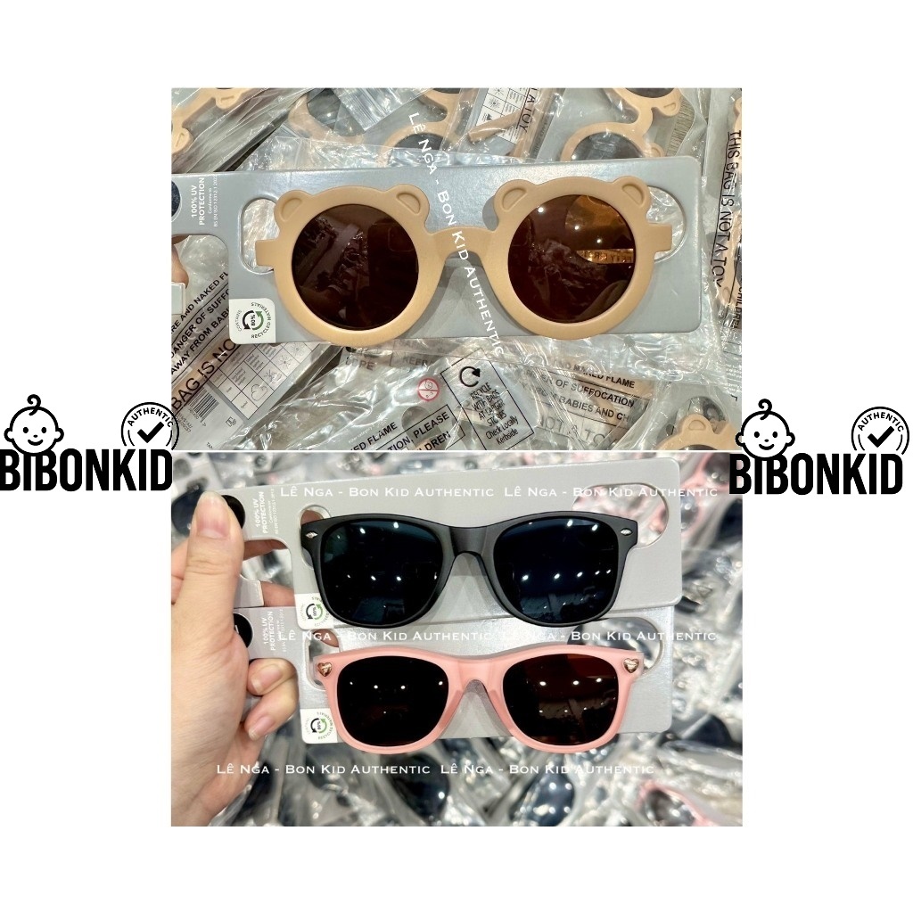 [Bibonkid] Kính lẻ KIDS GEOGRE_UK chống tia UV (2y-7y) | Shopee Việt Nam