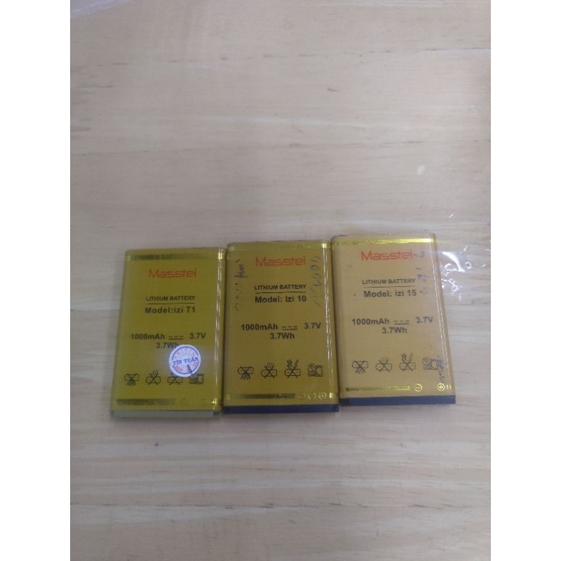 Pin điện thoại Masstel izi 10 ,izi 15 , izi T1 ,... | Shopee Việt Nam