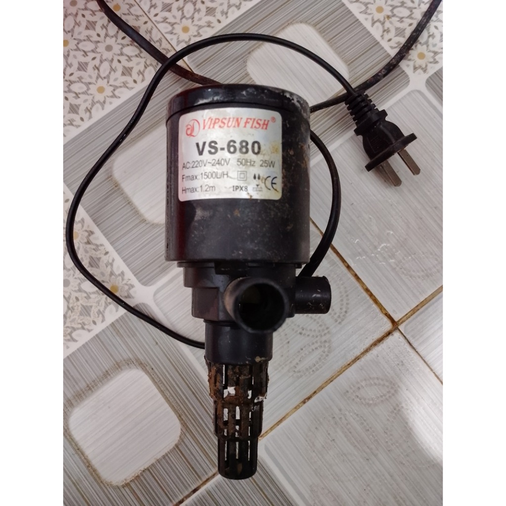 Máy Bơm Lọc Nước Hồ Cá VS-680 - Bộ Bơm Lọc Nước Bể Cá Vipsun VS680 giá 25k | Shopee Việt Nam