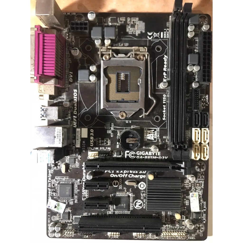 Xác main Gigabyte B85 quạt quay không lên hình | Shopee Việt Nam