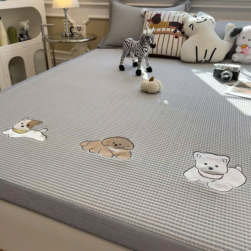 Set chiếu Băng lạnh Teddey cool Bo decor hình con vật đáng yêu siêu mát ...