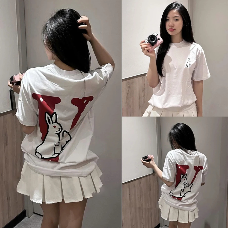 Áo thun lỡ tay VLONE RABBIT Full Tag Universe Hàng Cao Cấp Form Unisex ...