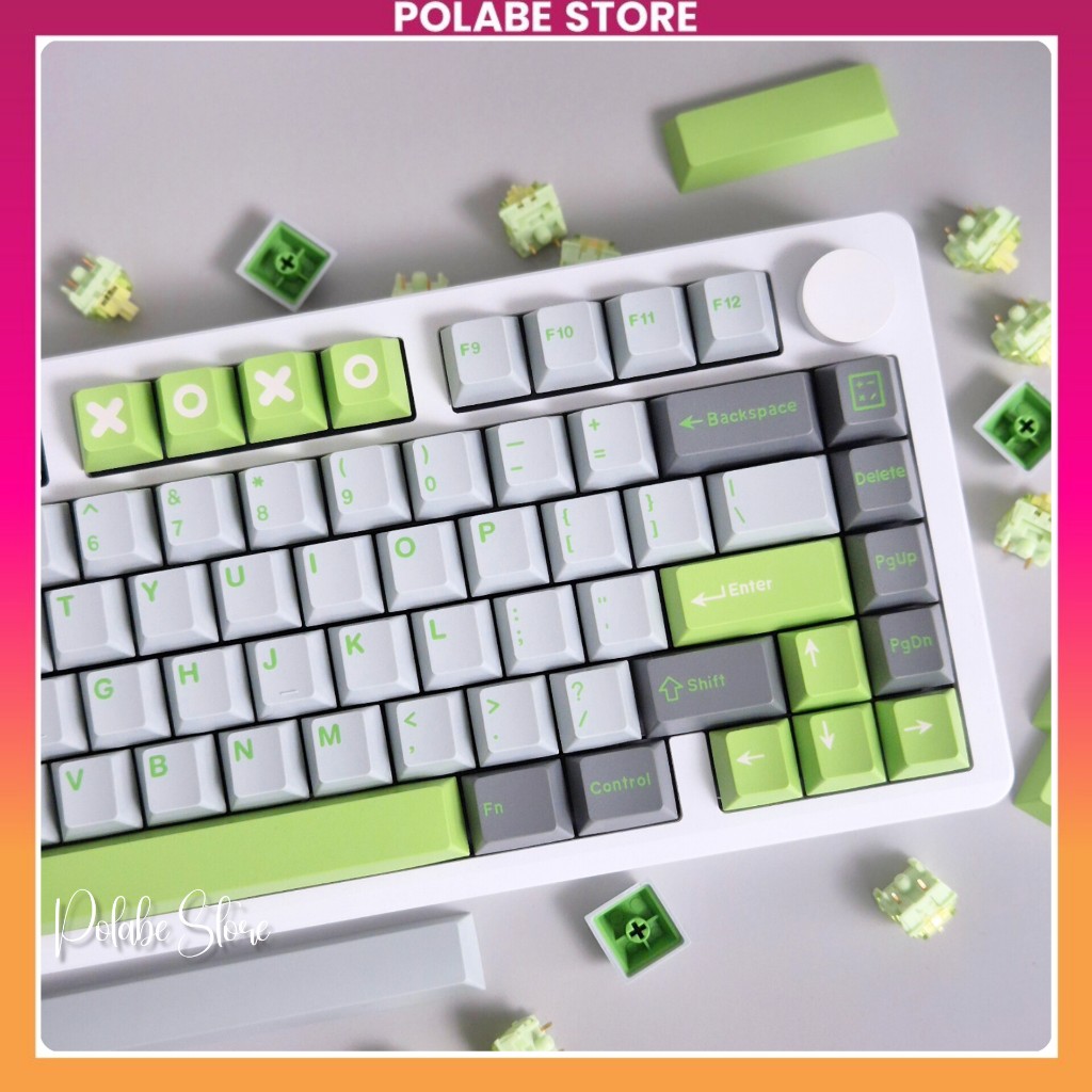 Keycap Lime Green cherry profile Keycap CMK Lime bàn phím cơ chất lượng ...