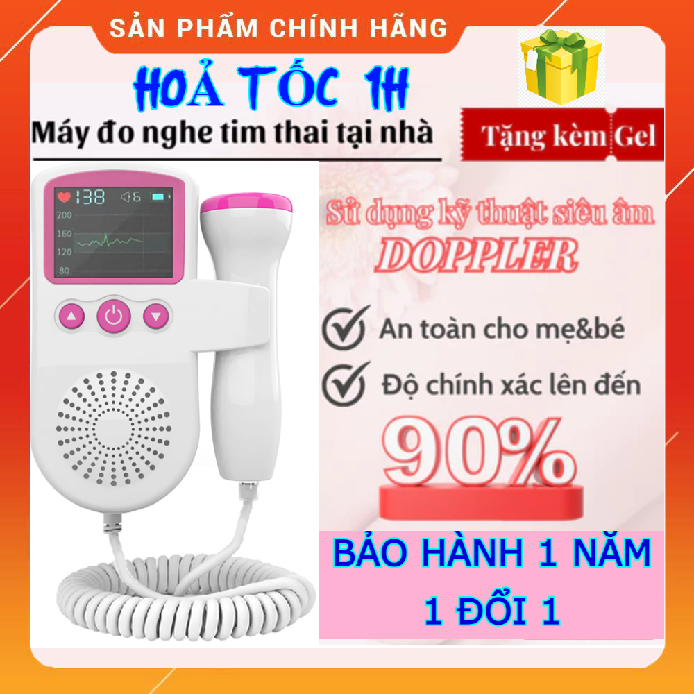 (HỏaTốc1h) Máy đo tim thai tại nhà Fetal Doppler JSL-T501 - Máy theo ...
