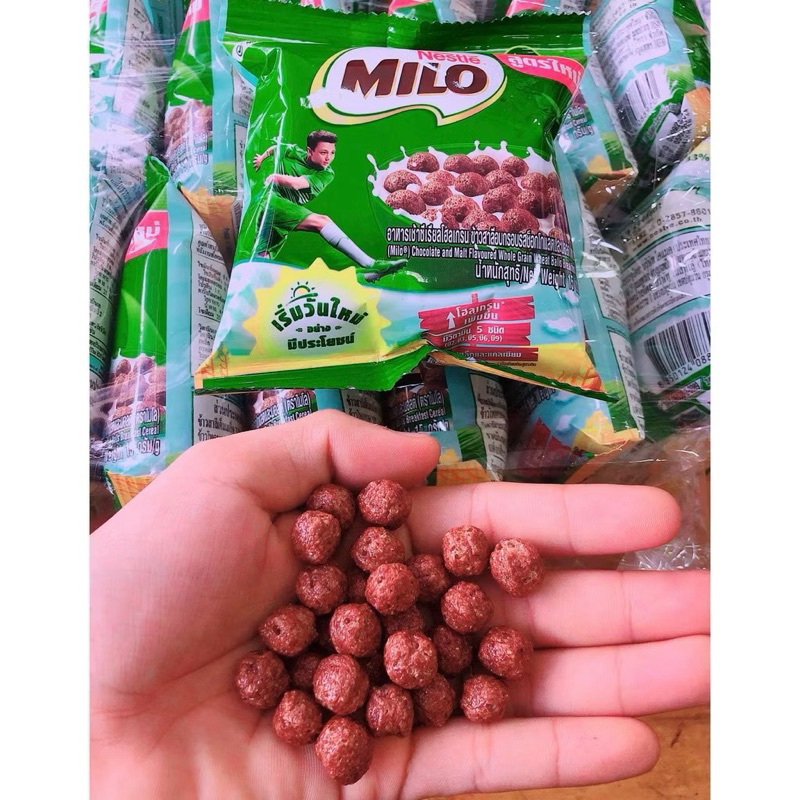 Snack Bim Bim Milo Nestle Thái Lan, Ngũ Cốc Ăn Sáng Milo Thái Lan Gói ...