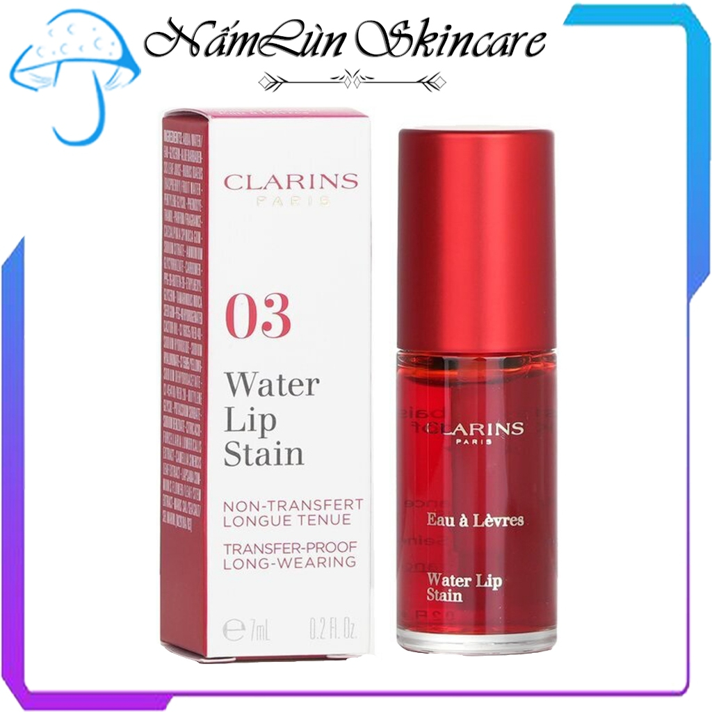 Son Dưỡng Clarins Water Lip Stain Mini 2.8ml Bill Sephora USA | Shopee ...
