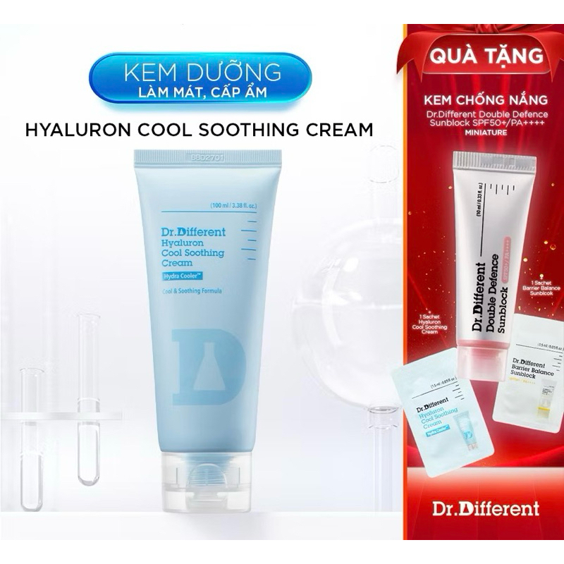 [CHÍNH HÃNG] Dr.Different Hyaluron Cool Soothing Cream – Kem dưỡng làm ...