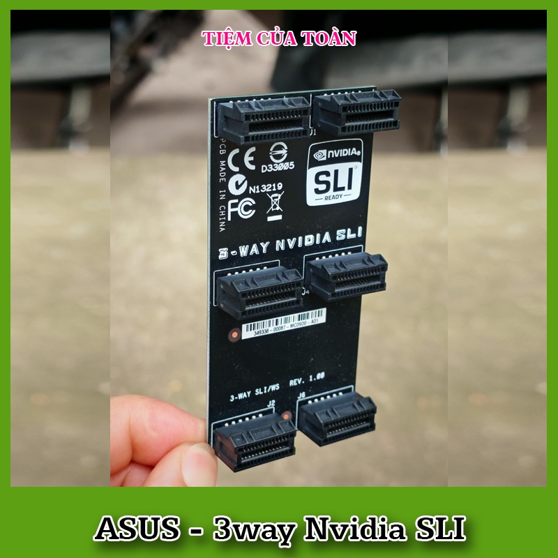 ASUS ROG 3-WAY SLI Nvidia, cầu nối 3 card đồ hoạ máy tính chính hãng ...