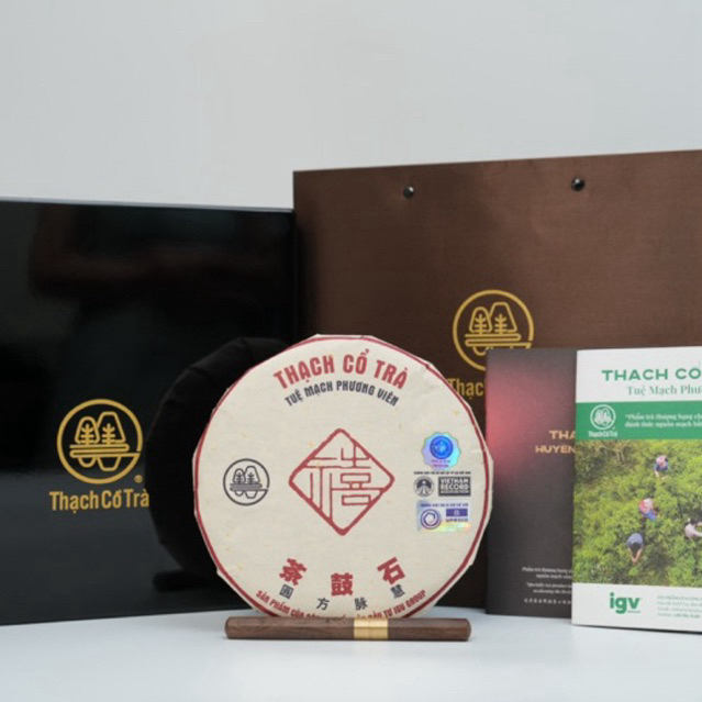 THẠCH CỔ HI TRÀ – PHỔ NHĨ SỐNG 2025 (BÁNH TRÒN 357G) | Shopee Việt Nam