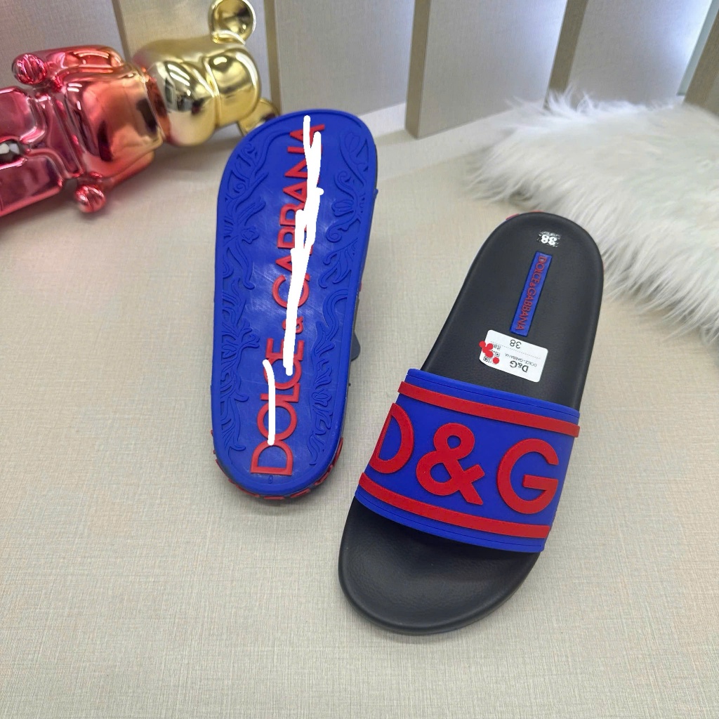 Dép D&G 2 Lớp Full Chữ - Dép quai ngang đế đúc full chữ (Full Box ...