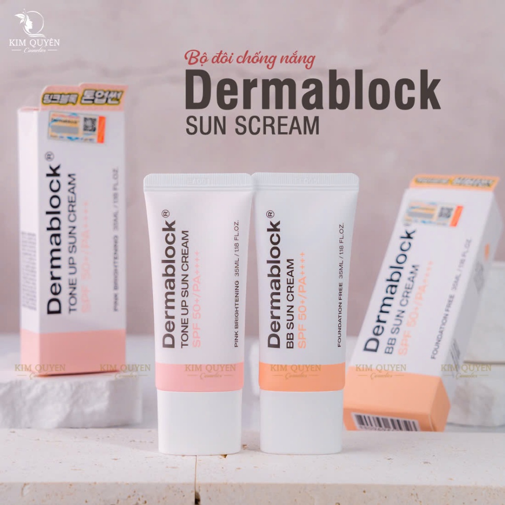[Chính Hãng] Kem Chống Nắng Dermablock SPF50+ PA++++ 35ml | Shopee Việt Nam