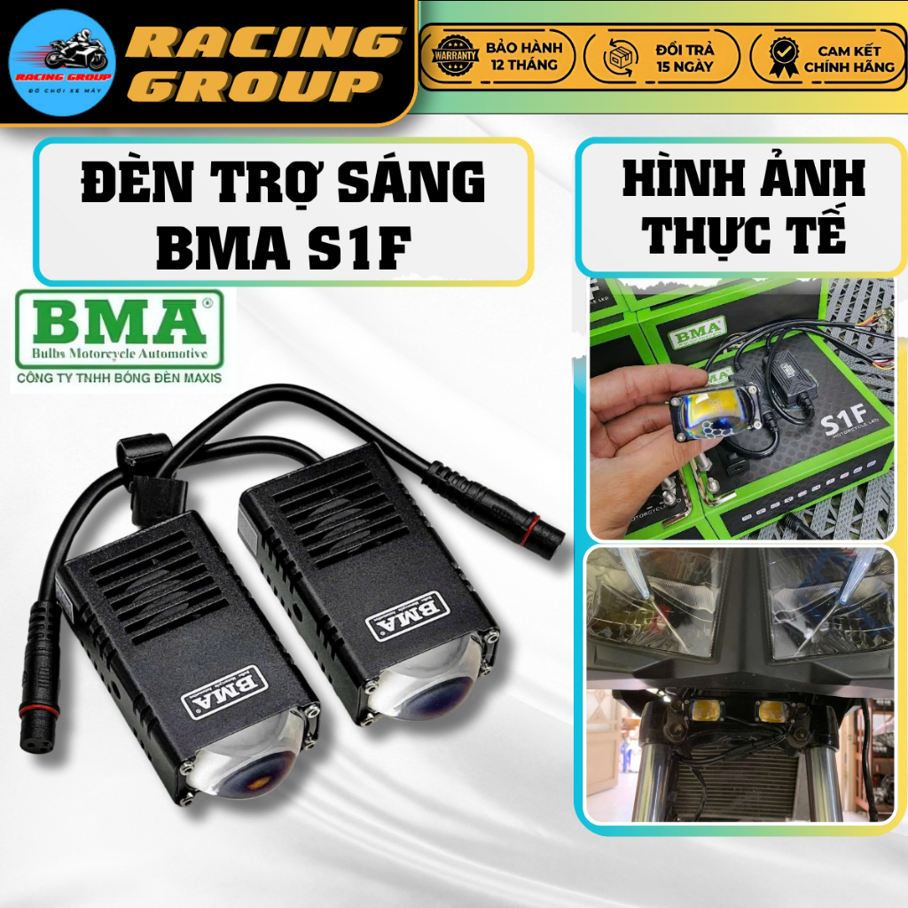 Đèn Trợ Sáng Bi Cầu Mini BMA S1F Chính Hãng Công Suất 50W - Bảo Hành 12 Tháng | Shopee Việt Nam
