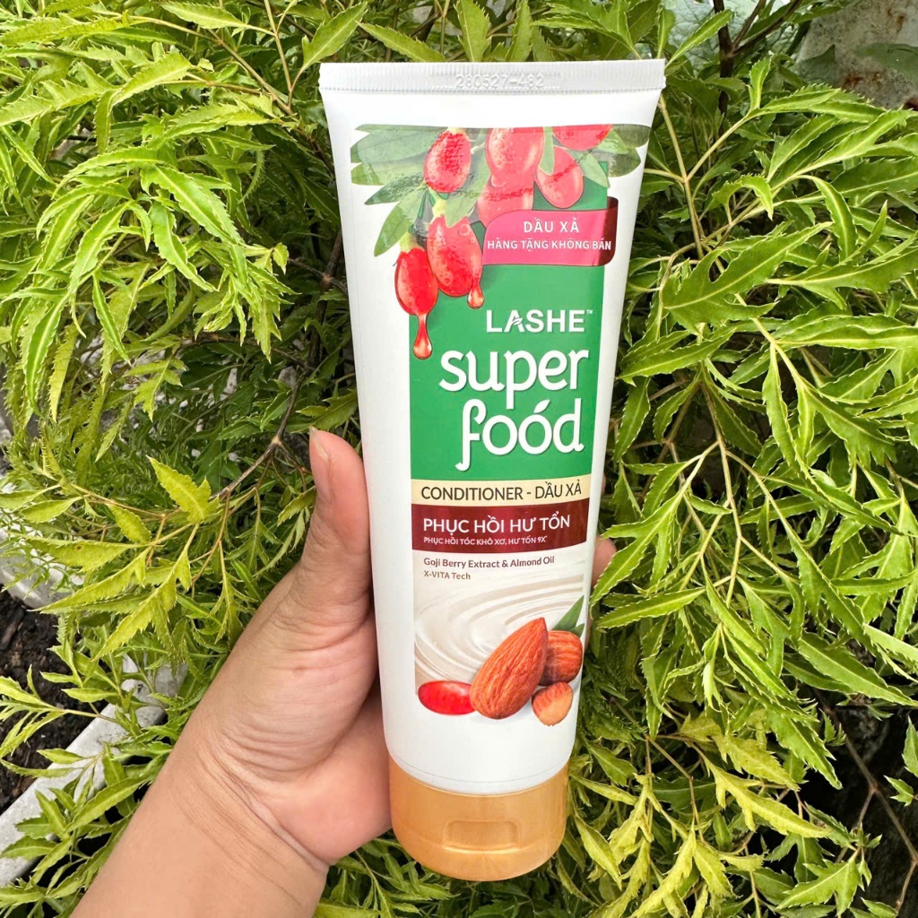 Dầu xả LASHE SUPERFOOD phục hồi hư tổn 150G | Shopee Việt Nam