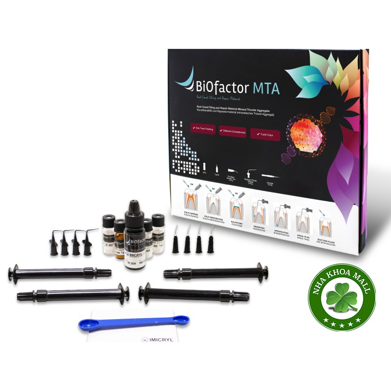 HÀNG CẬN DATE 5/2025 - MTA trám bít ống tuỷ Thổ Nhĩ Kỳ BioFactor MTA Imicryl - Bộ kit lớn ...