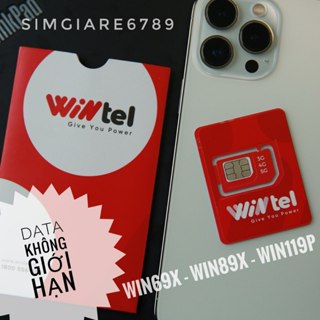 Sim 4G 5G Wintel Win69X Win89X Win119P có Esim miễn phí tháng đầu | Shopee Việt Nam