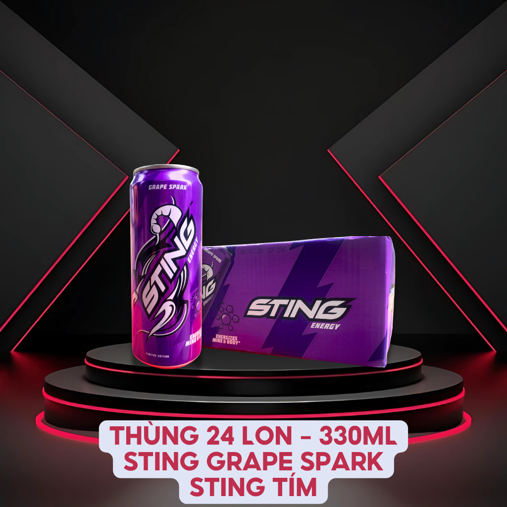 Thùng Sting Xanh - Sting Blue - Sting Thái - Sting Exprez - Bò Húc ...