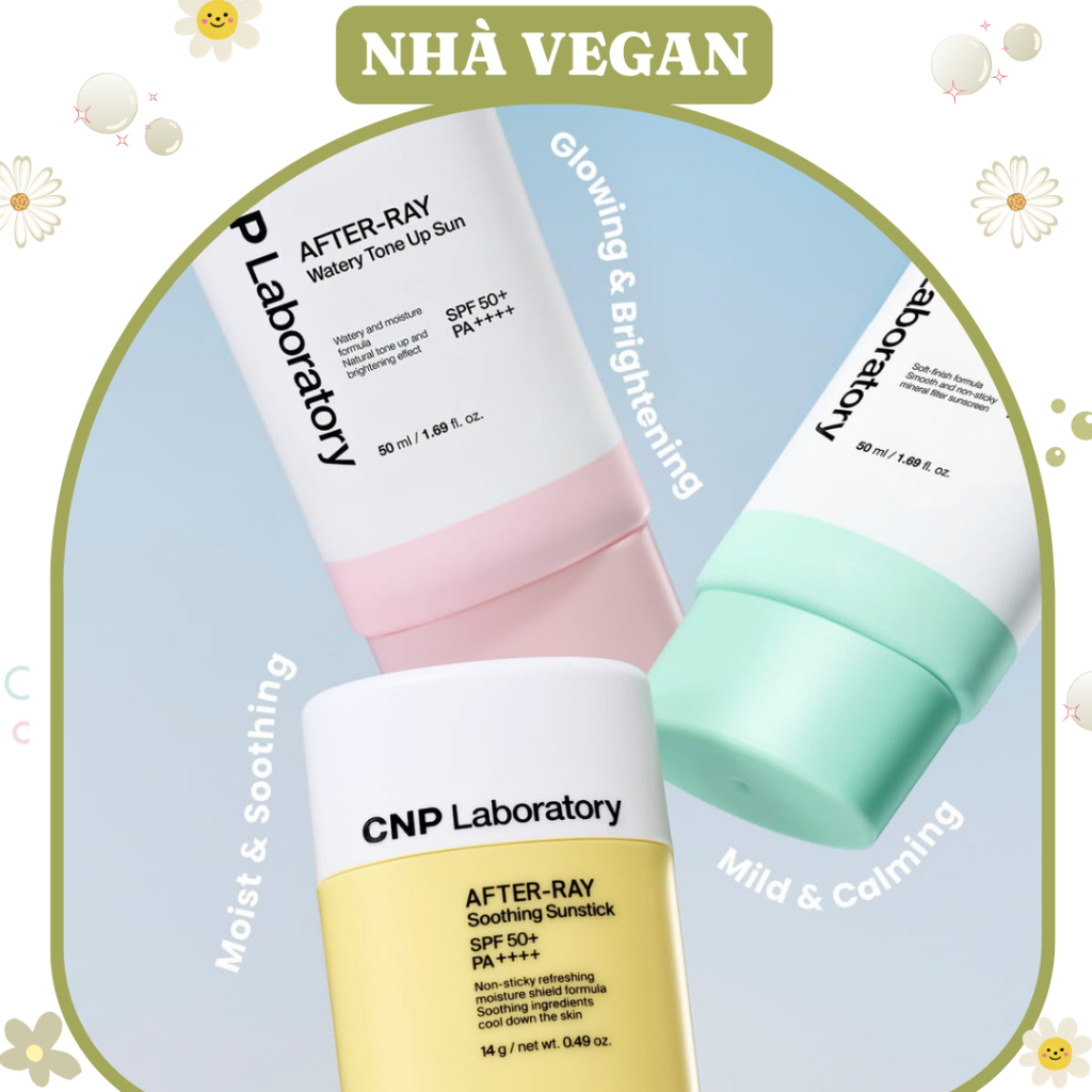 KEM CHỐNG NẮNG NÂNG TÔNG CNP LABORATORY AFTER-RAY WATERY TONE UP SUN ...