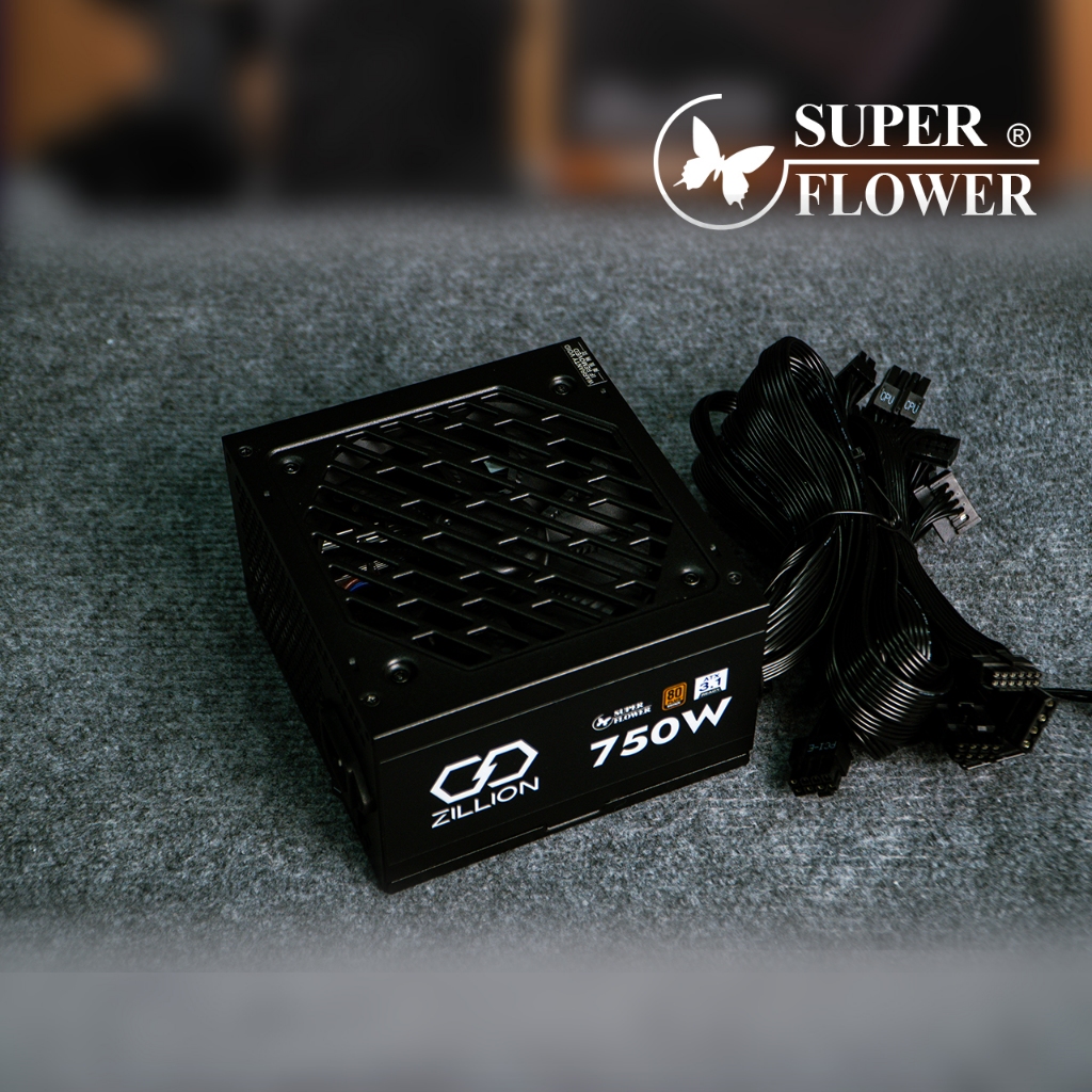 Nguồn Máy Tính Super Flower Zillion DB 750W 80Plus Bronze |Black | Shopee Việt Nam