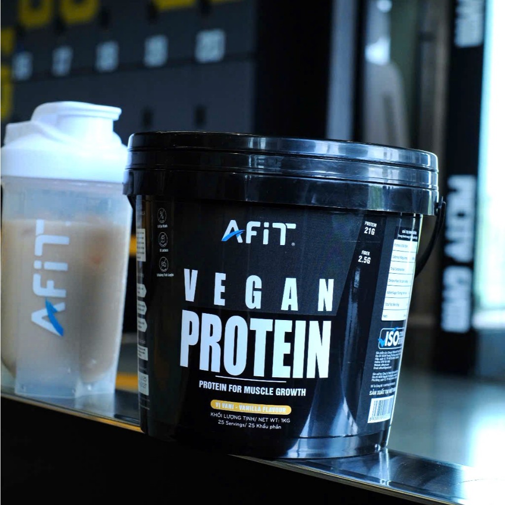 Sữa Tăng Cơ Giảm Mỡ, Whey Vegan Protein Multi Grain AFIT 1Kg + Quà tặng ...