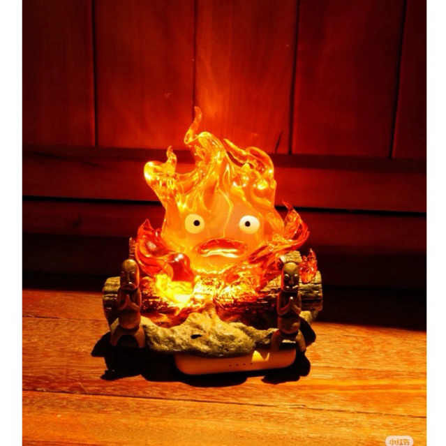 Mô hình kèm đèn ngủ Calcifer 13cm có đèn LED cực đẹp | Shopee Việt Nam