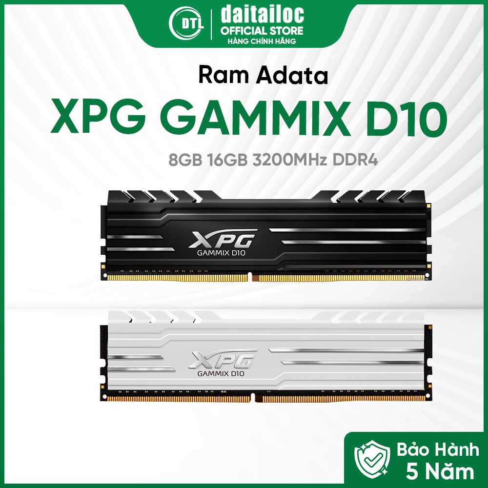 Ram Adata XPG GAMMIX D10 DDR4 D10 8GB 16GB 3200MHz DDR4 - Hàng Chính Hãng | Shopee Việt Nam