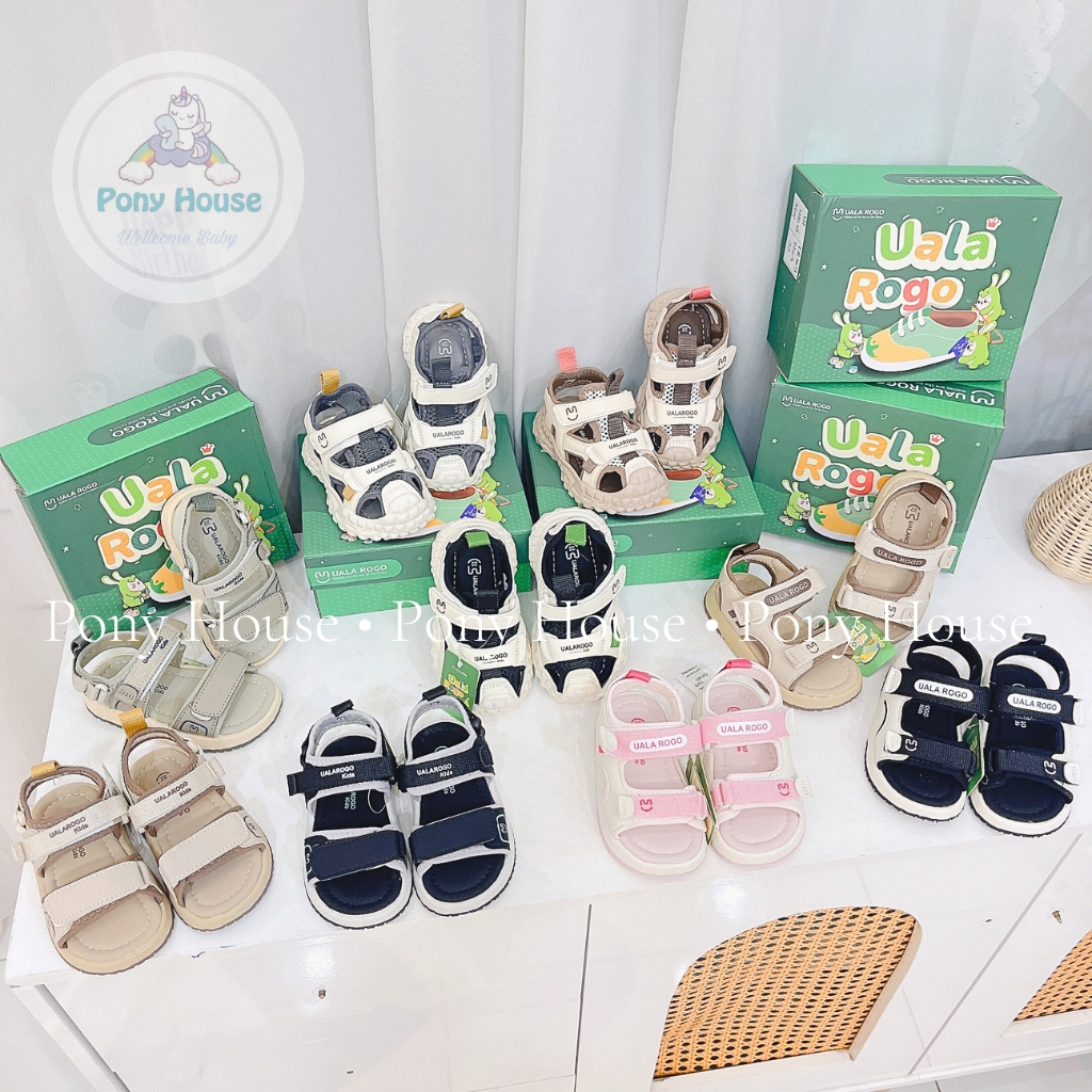Sandal / Dép Quai Hậu Uala Rogo Chắc Chắn, Đế Chống Trượt Êm Ái Cho Bé ...