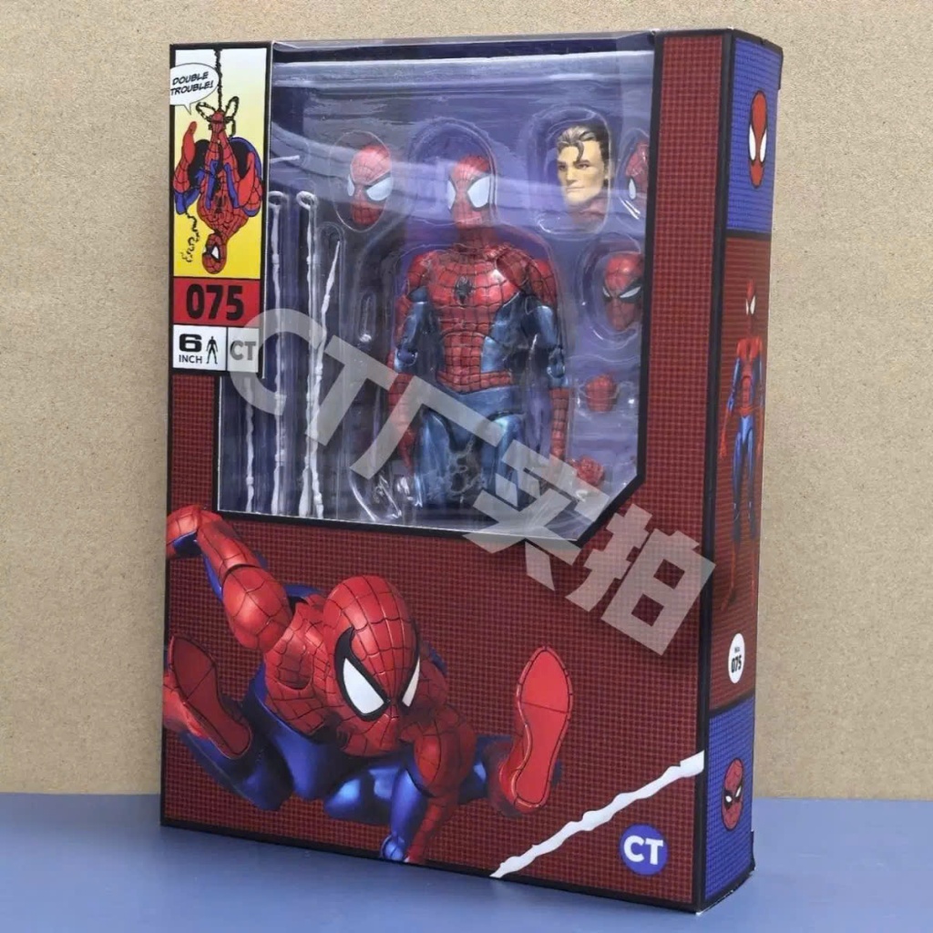 (Có sẵn-Hỏa tốc) Mô Hình CT SpiderMan 075 CT 075 Mafex 075 Spider Man ...