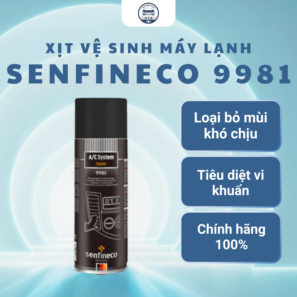 Xịt vệ sinh máy lạnh làm sạch và khử trùng SENFINECO 9981 System ...