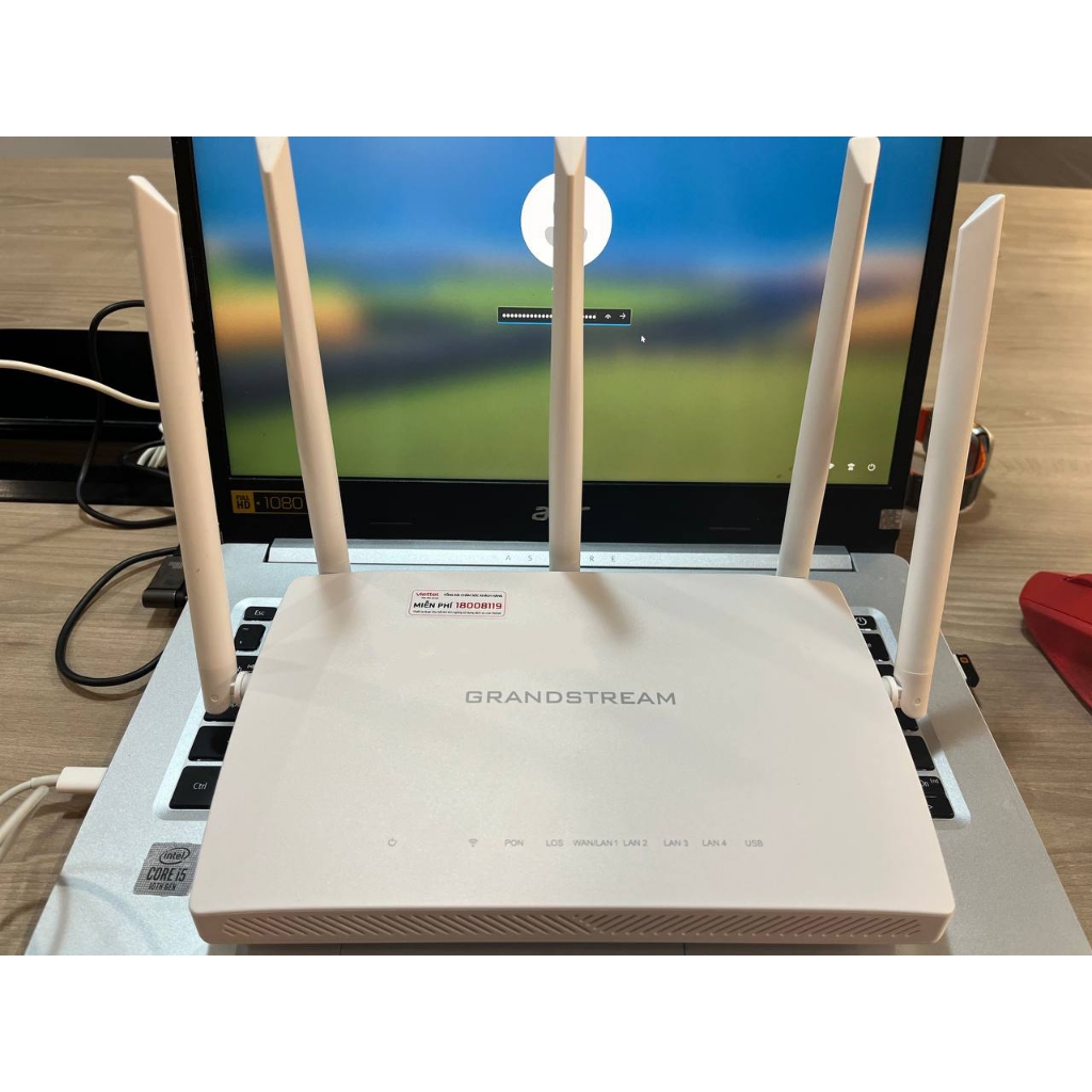 Wifi Router GPON WiFi 6 AX3000 GrandStream GWN7062G (thay modem chính ...