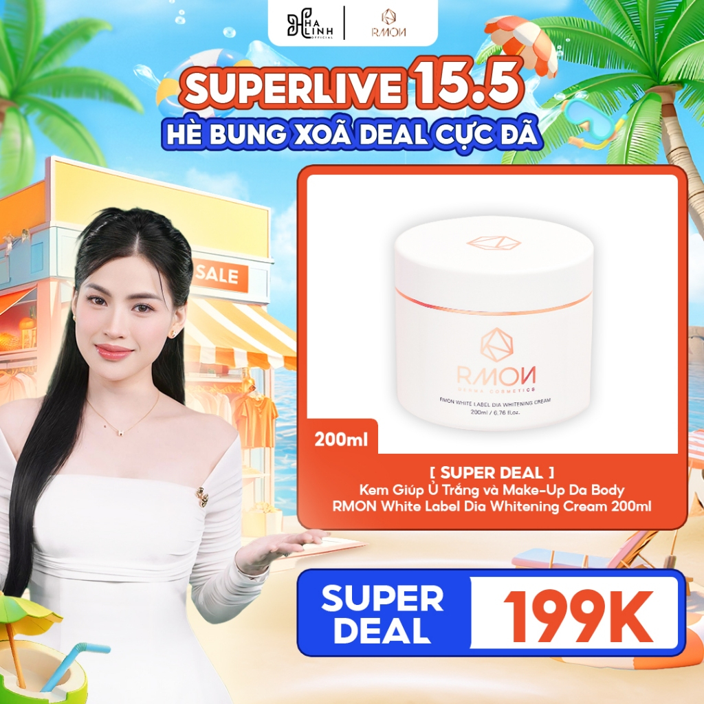 [SPD VHL x Rmon] Kem Giúp Ủ Trắng và Make-Up Da Body RMON White Label ...