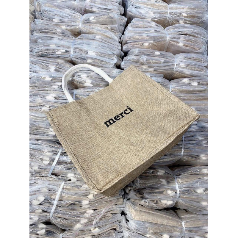 Túi merci size to 35*36cm du lịch cực đẹp | Shopee Việt Nam