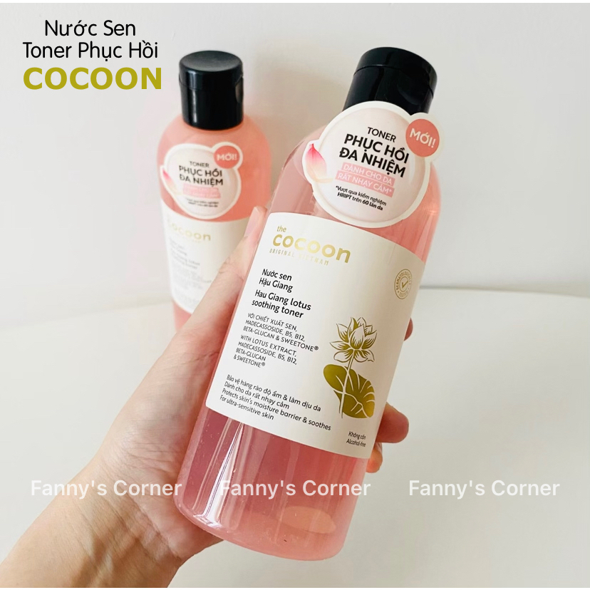 [CÓ HOẢ TỐC] Toner Nước Sen Hậu Giang Phục Hồi Cocoon Hau Giang Lotus ...
