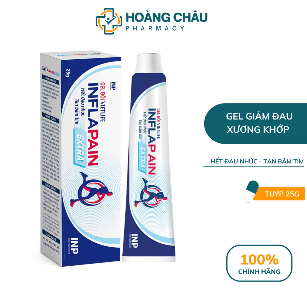Gel Giảm Đau Xương Khớp Vietlife Inflapain ExTra - Giúp Tan Máu Bầm ...