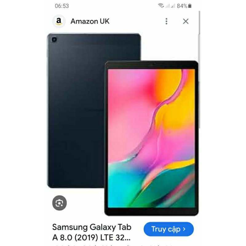 Máy tính bảng Samsung Tab A 8 INCH T295 - Chình hãng đã sử dụng | Shopee Việt Nam