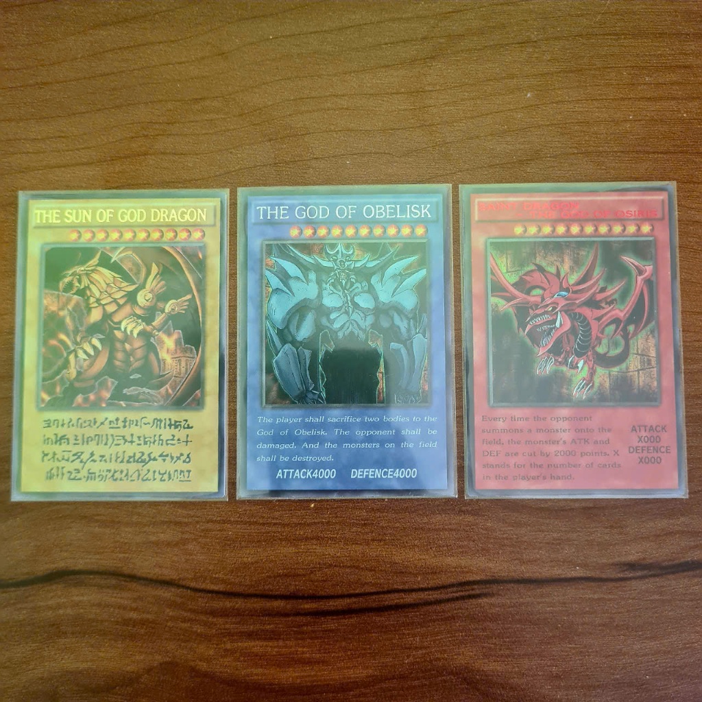 [ĐẶC BIỆT] Set 3 thẻ bài orica Tam thần [The Winged Dragon Of Ra ...