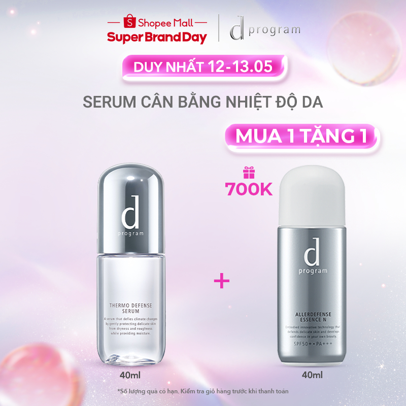 [LIVE] Serum dưỡng da bảo vệ chuyên sâu d program Thermo Defense Serum 40ml | Shopee Việt Nam