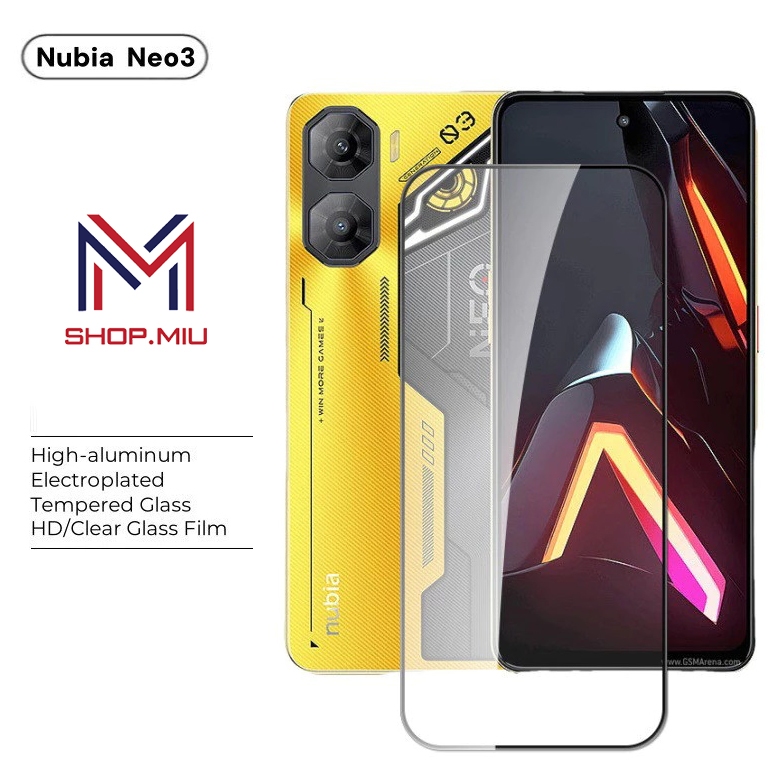 Cường lực Full màn Nubia Neo 3 / Nubia Neo 3 GT full keo viền mỏng bảo ...