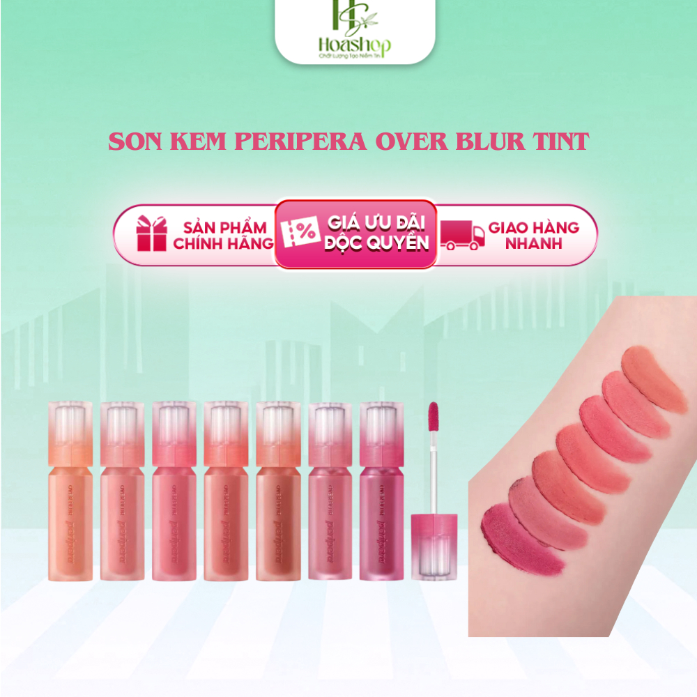 Son Kem Peripera Over Blur Tint | Shopee Việt Nam