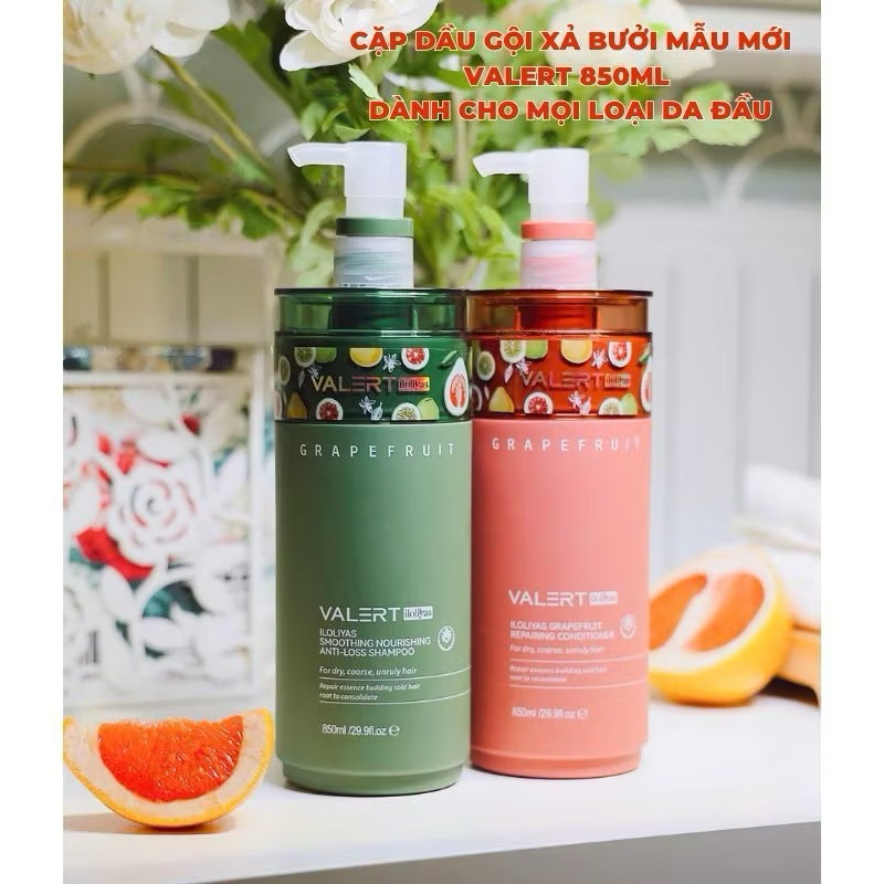 Cặp dầu gội xả BƯỞI Grapefruit Valert kích Thích Mọc Tóc, Nuôi Dưỡng ...