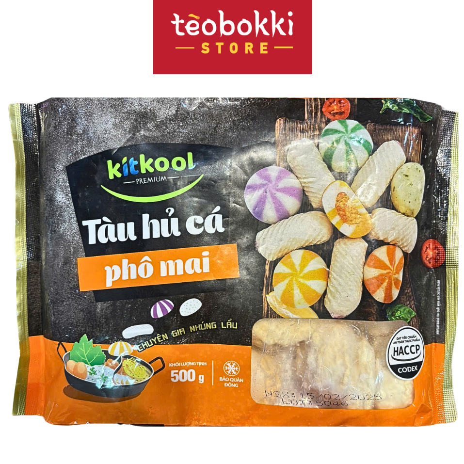 [SHIP HCM] Đậu hũ cá phô mai Kitkool 500g | Shopee Việt Nam